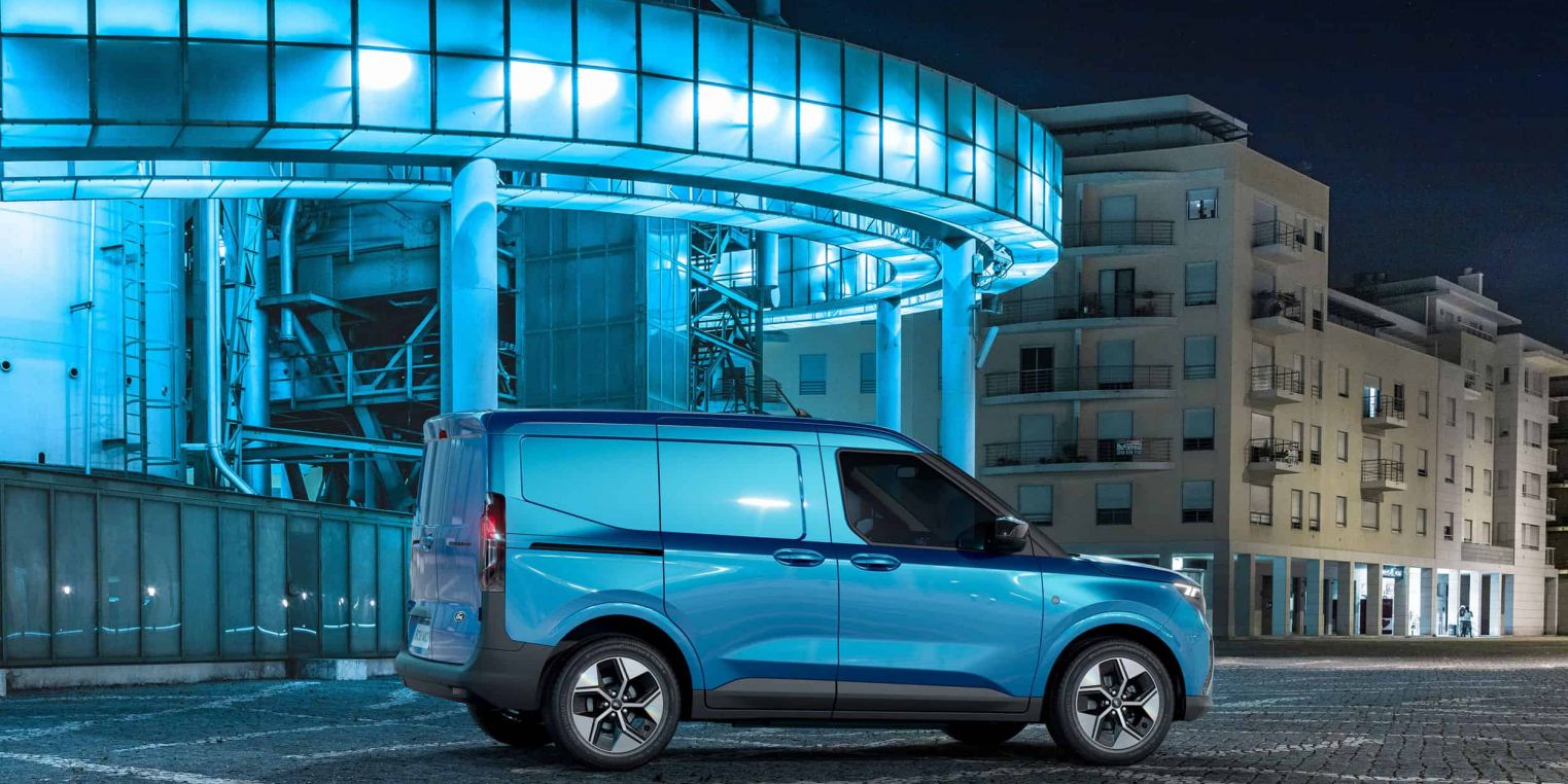 Ford unveils E-Transit Courier - its smallest electric van - Crusader ...