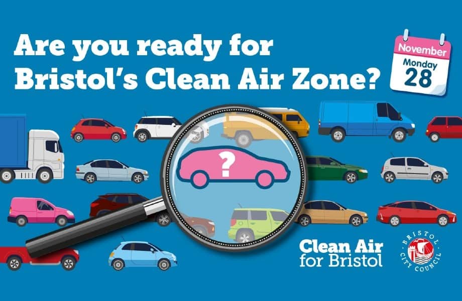 Important Information: Clean Air Zone for Bristol - Crusader Vans ...